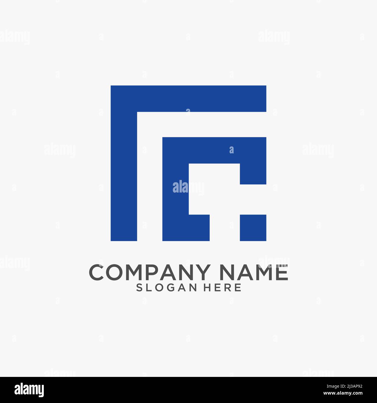 Abstract line square logo design Stock Vector Image & Art - Alamy
