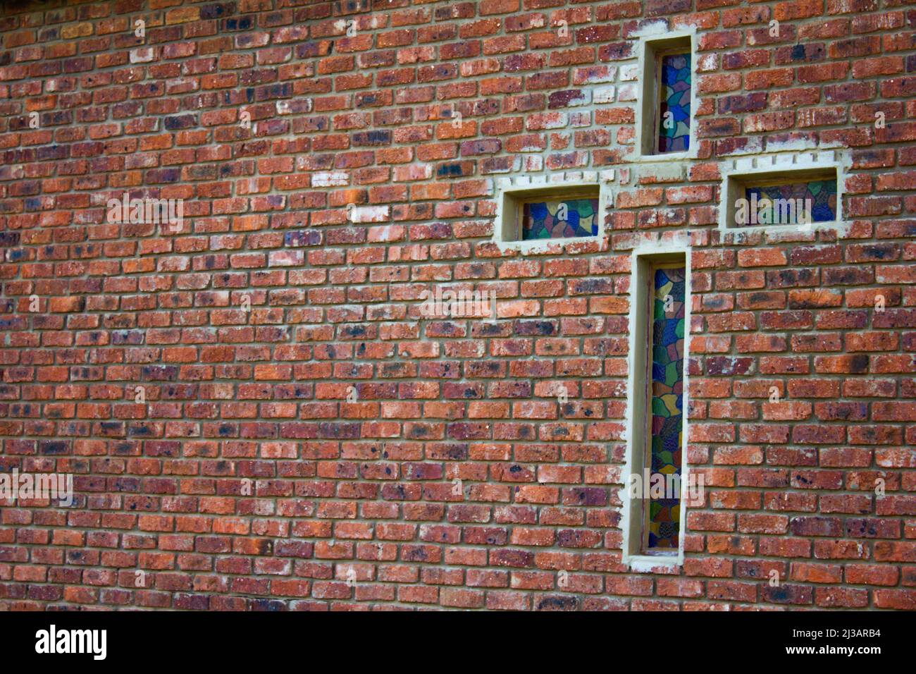 Cross shaped stone window hi-res stock photography and images - Alamy