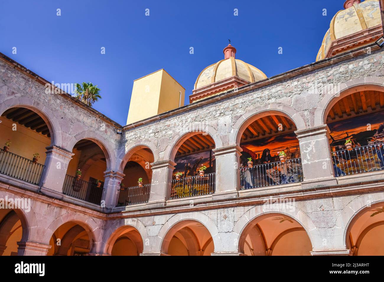 Courtyard National Museum Of Death Museo Nacional De La Muerte Rivero