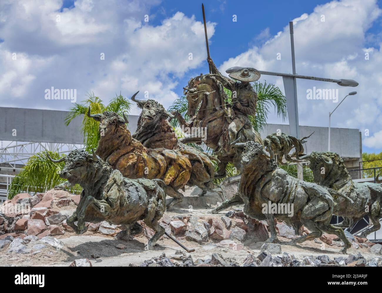 Bronze Monument, Bullfighting, Bullring, Plaza de Toros Monumental ...