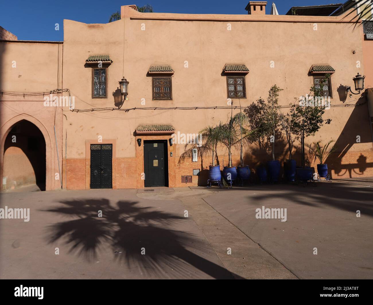 A Traditional Building in Marrakech City, Morocco Stock Photo - Alamy