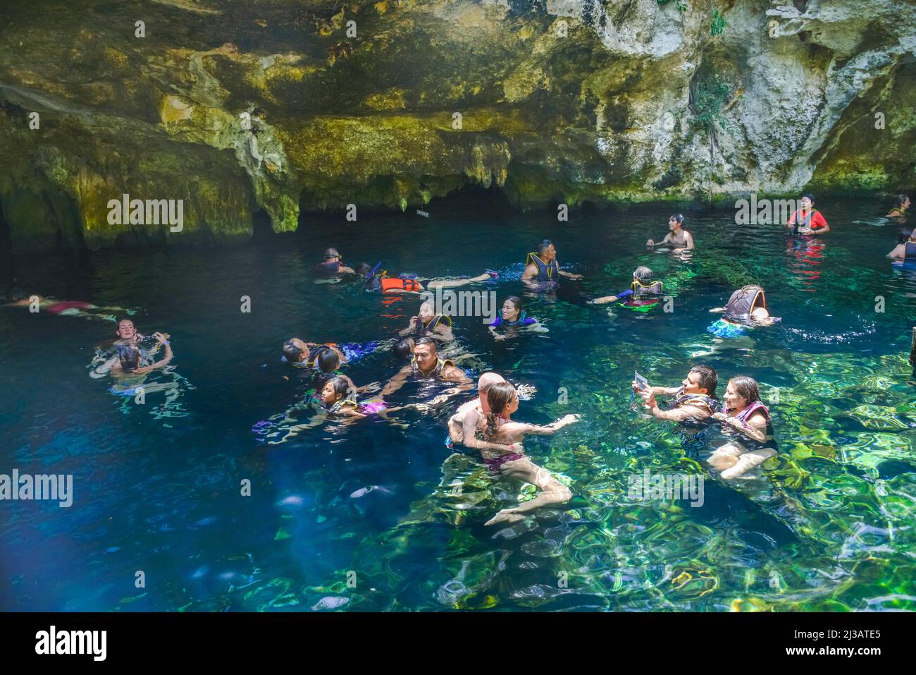 Grand Cenote, Tulum, Quintana Roo, Mexico Stock Photo - Alamy