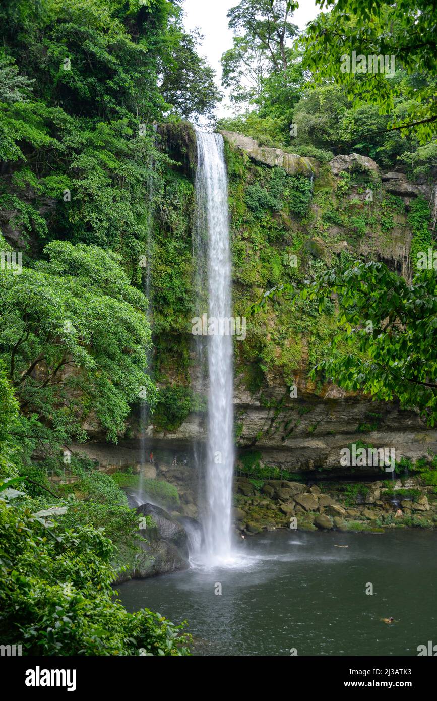 Misol-Ha Waterfall, Chiapas, Mexico Stock Photo - Alamy