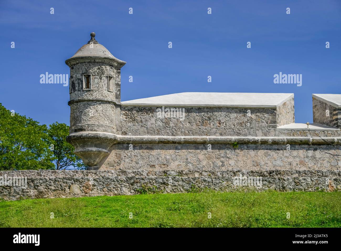 Fuerte de San Miguel, Campeche, Mexico Stock Photo - Alamy