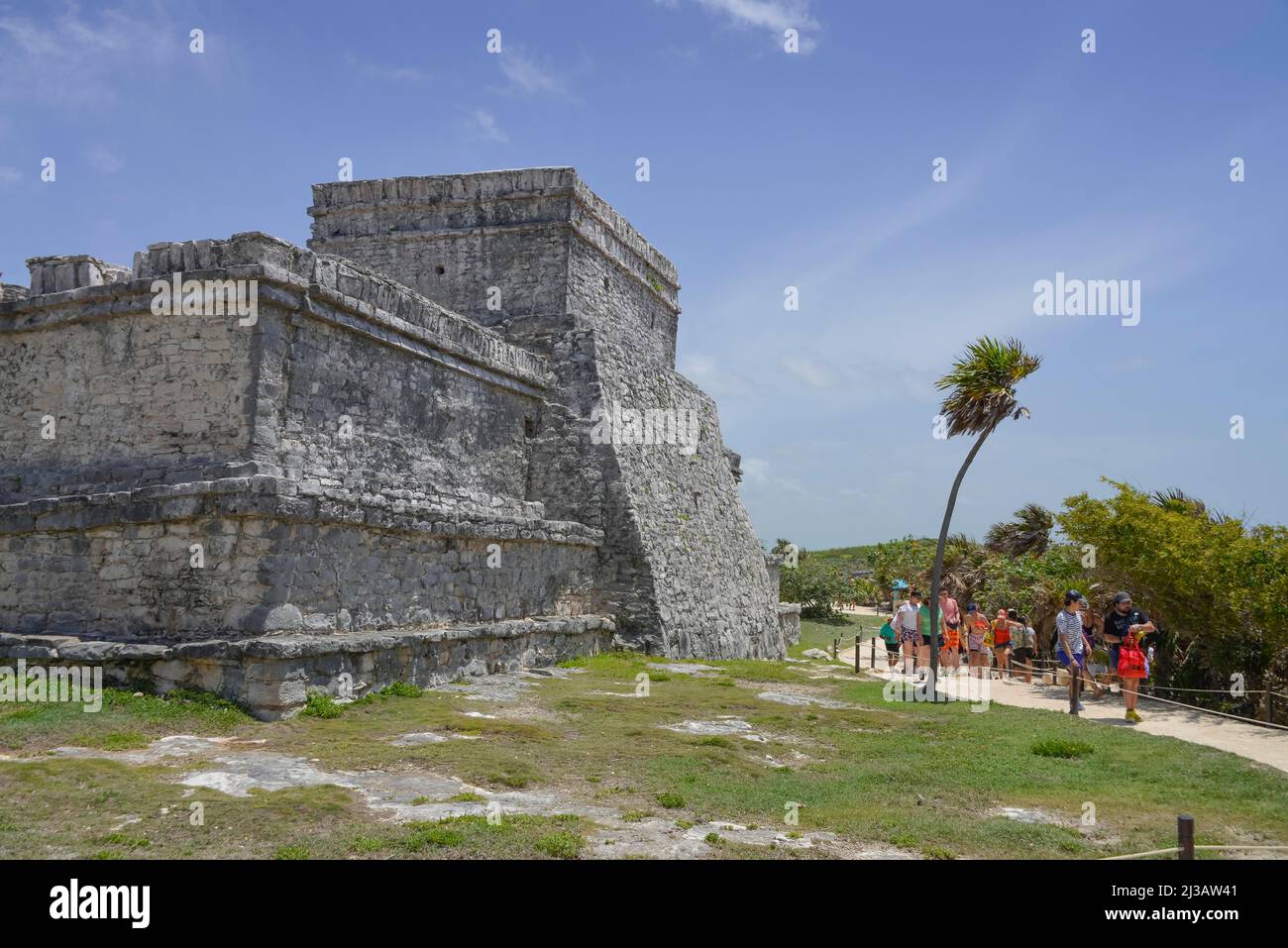 El Castillo, Mayan Ruins, Tulum, Quintana Roo, Mexico Stock Photo - Alamy