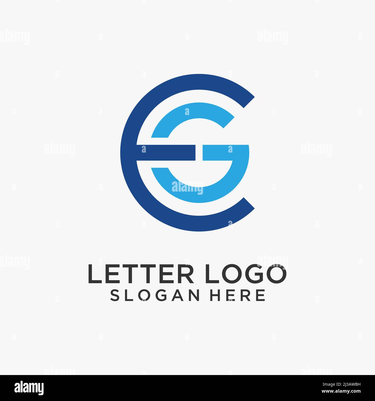 EG letter logo design Stock Vector Image & Art - Alamy