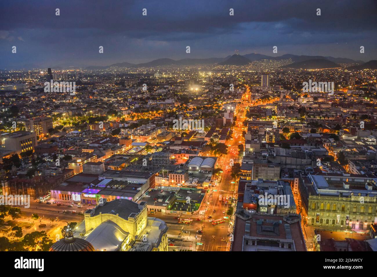 City panorama mexico hi-res stock photography and images - Alamy
