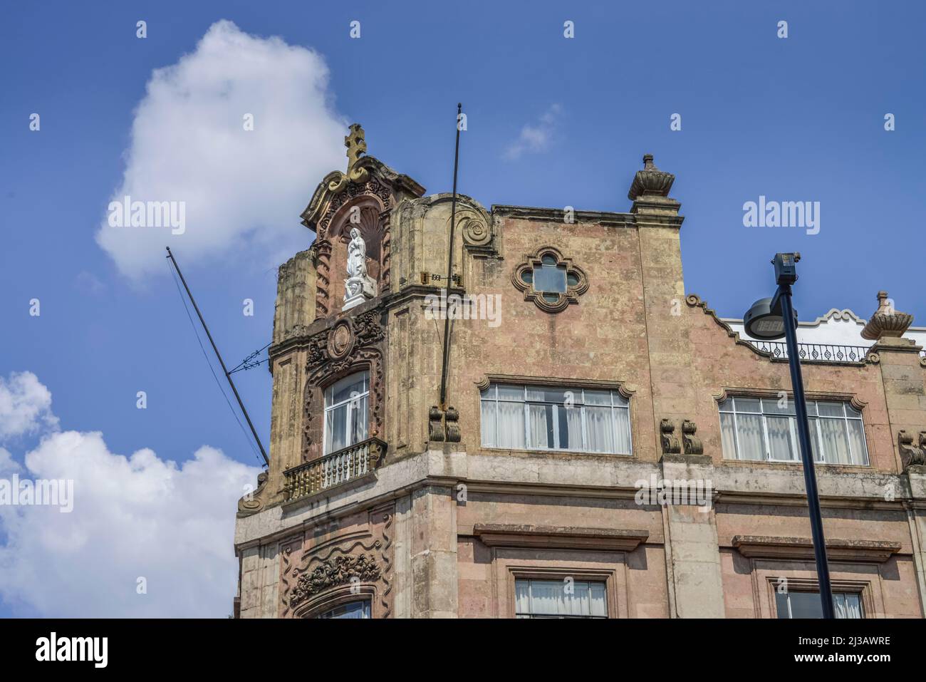 Old building, Old town, Mexico City, Mexico Stock Photo - Alamy