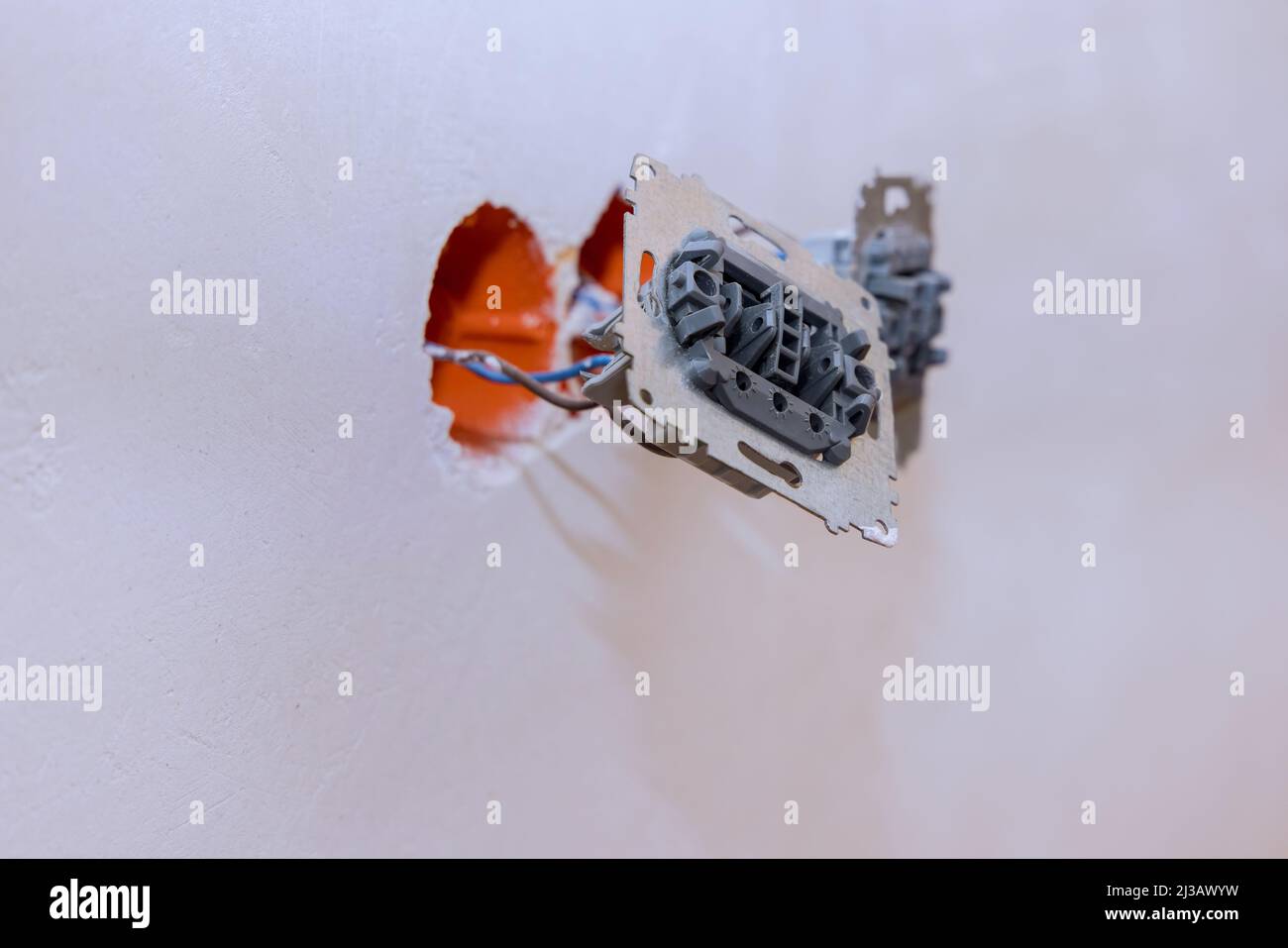 Light switch wiring hi-res stock photography and images - Alamy