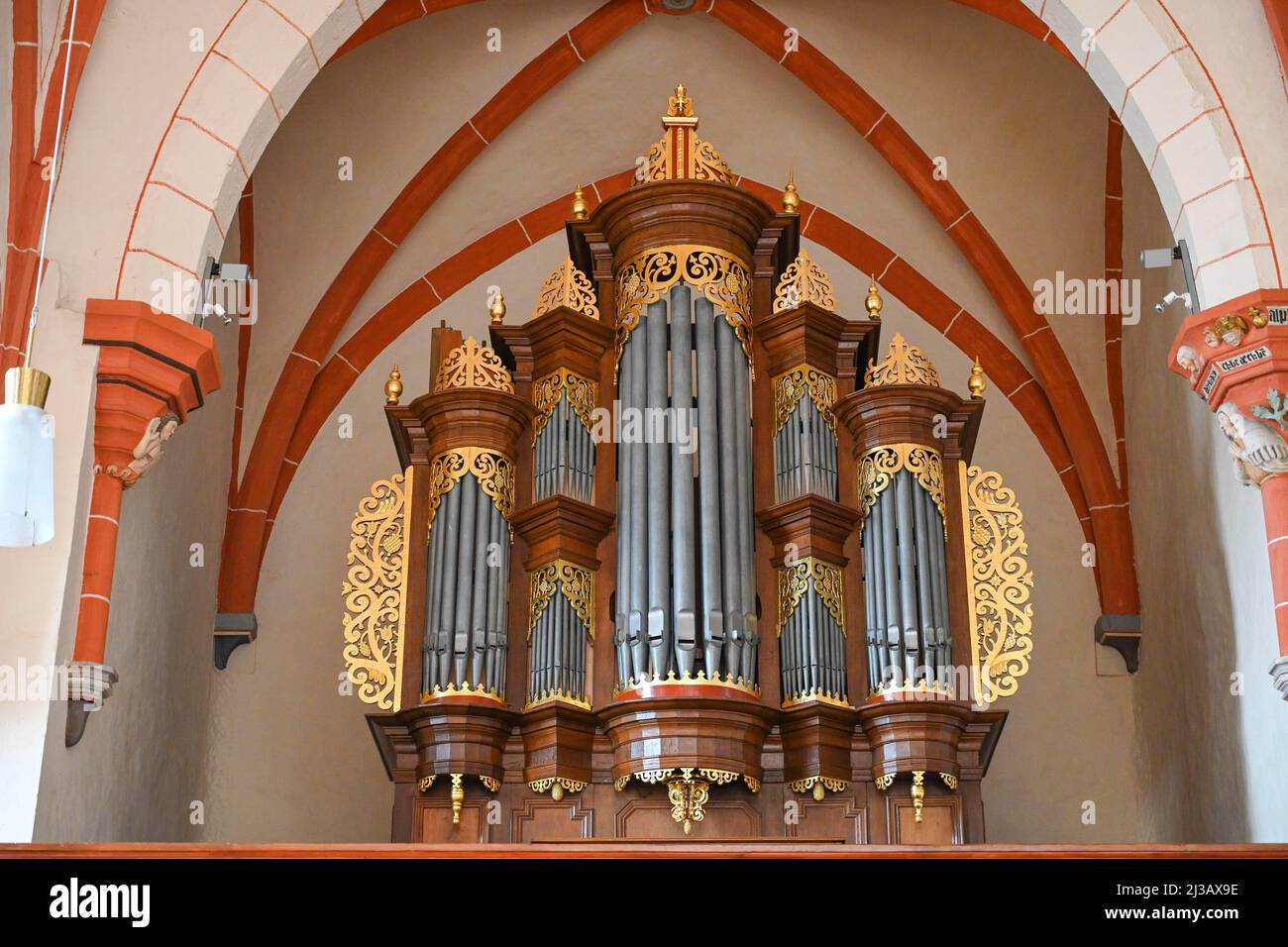 Heeren-Euler organ, nuns' gallery, Historic Pilgrimage Church ...