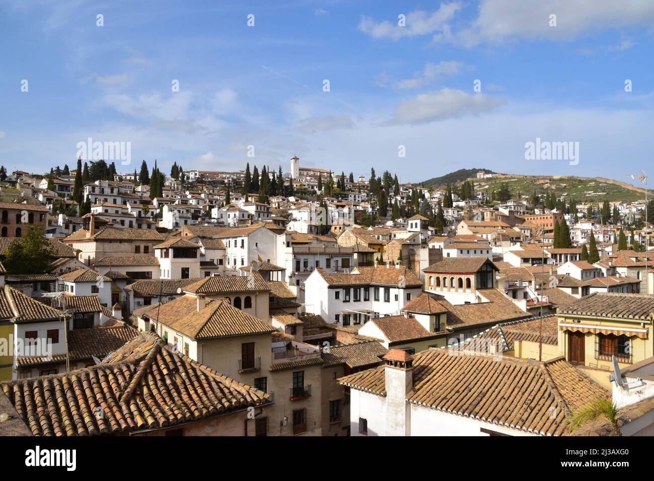Albaicin Quarter, Granada, Spain Stock Photo - Alamy