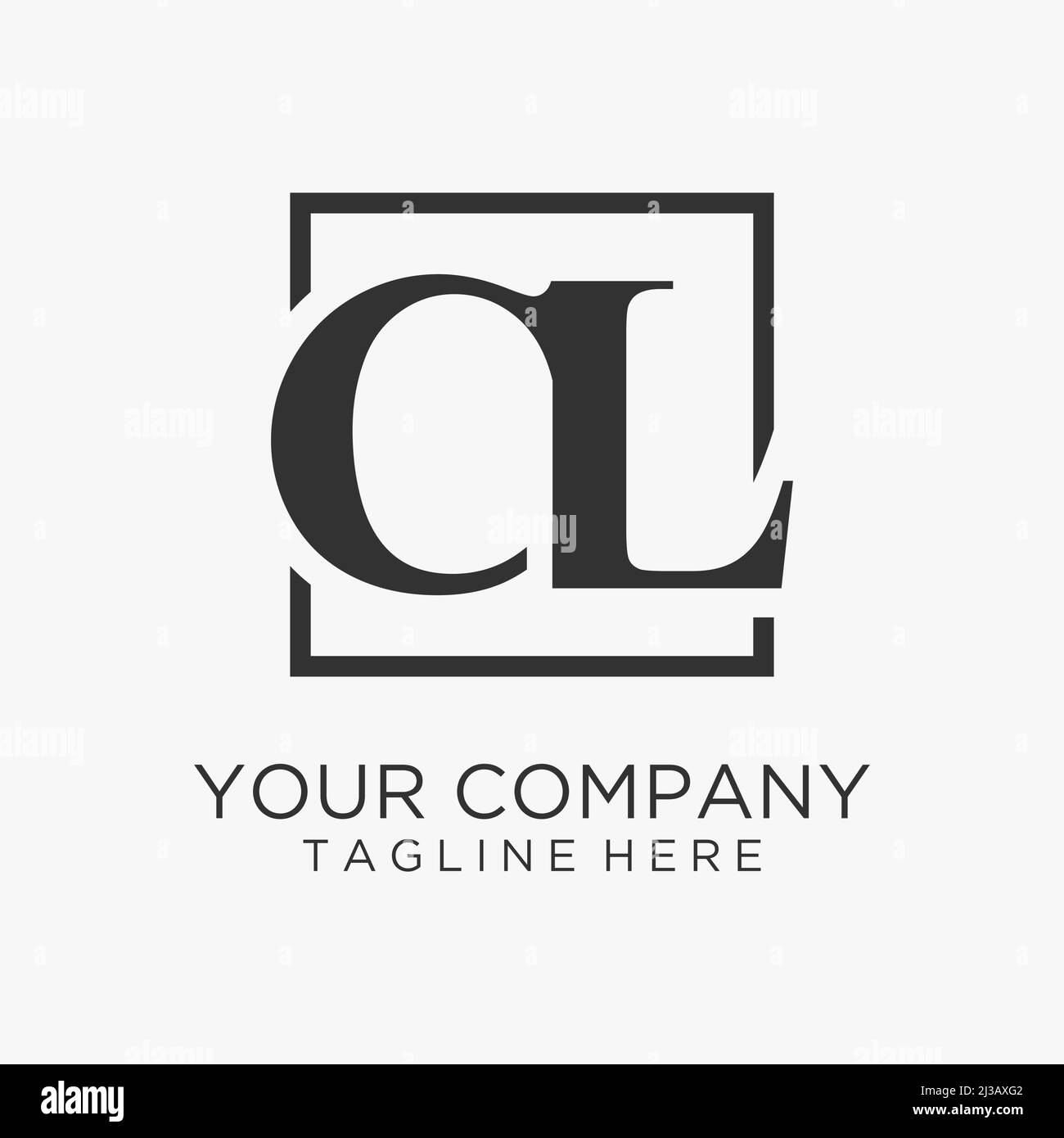 CL letter logo design Stock Vector Image & Art - Alamy