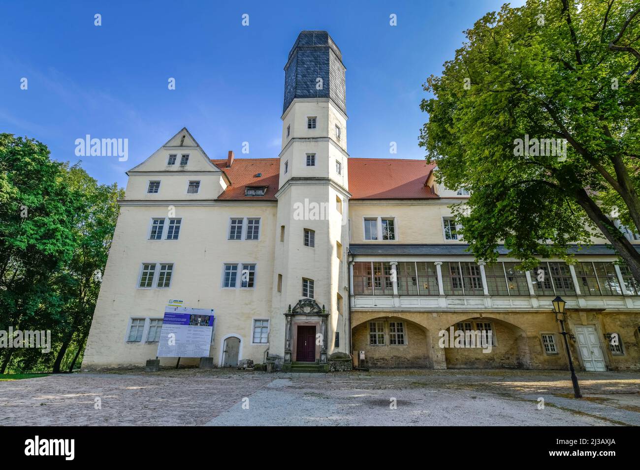 Koethen Castle, Schlossplatz, Koethen, Saxony-Anhalt, Germany Stock ...