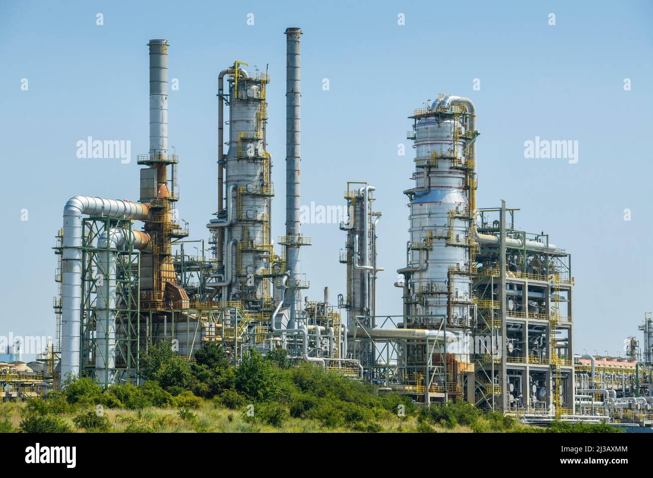 Total oil refinery hi-res stock photography and images - Alamy