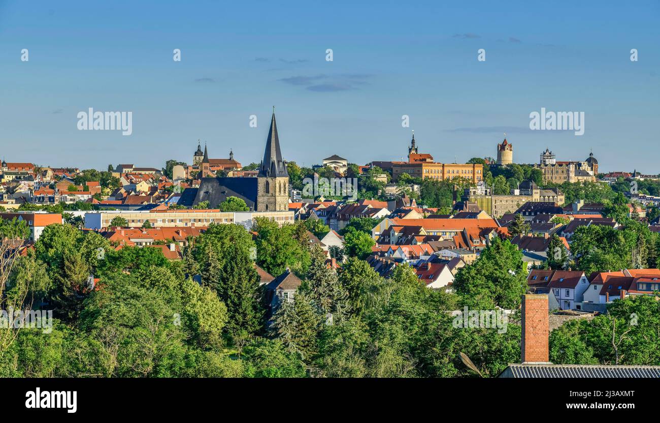 City view Bernburg, Saxony-Anhalt, Germany Stock Photo - Alamy