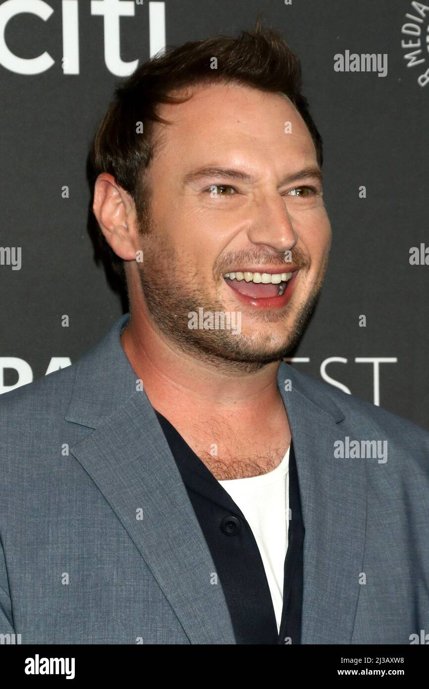 LOS ANGELES - APR 6: Brandon Scott Jones at the PaleyFest 2022 - Ghosts ...