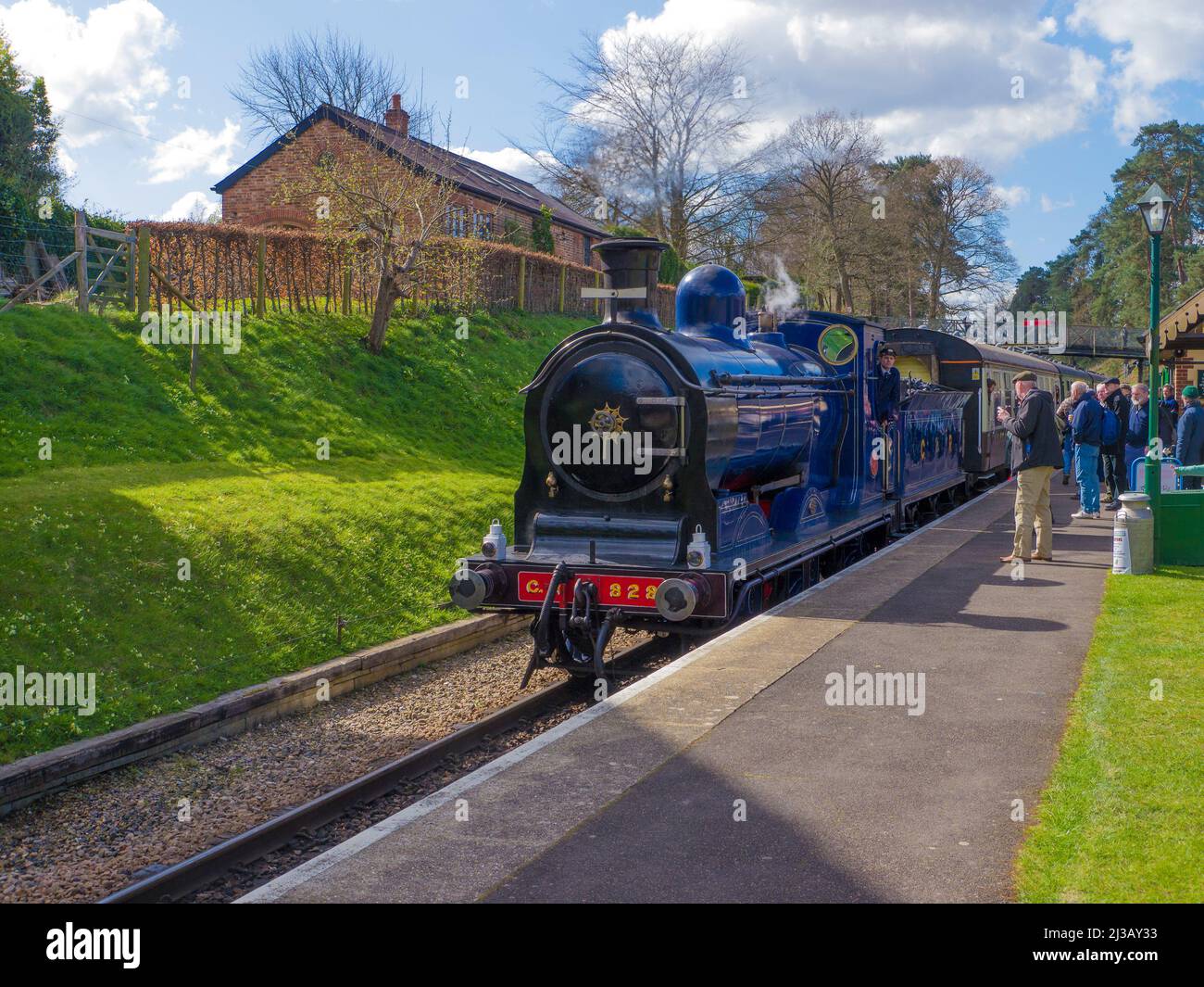Caledonian railway line hi-res stock photography and images - Alamy