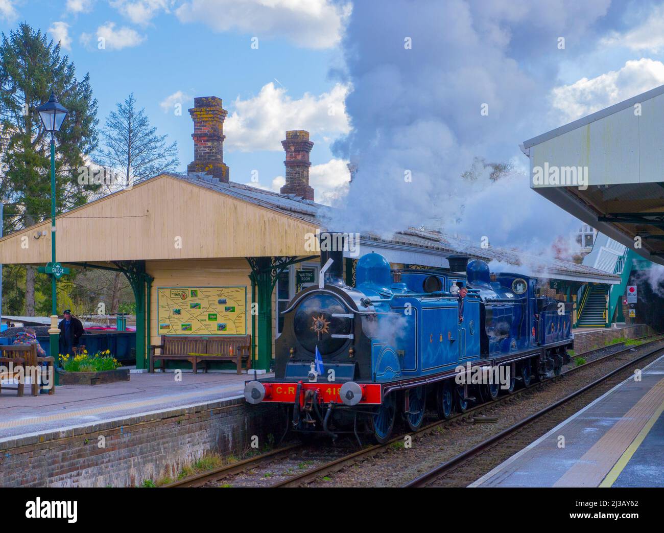 Caledonian railway 0 4 4t hi-res stock photography and images - Alamy