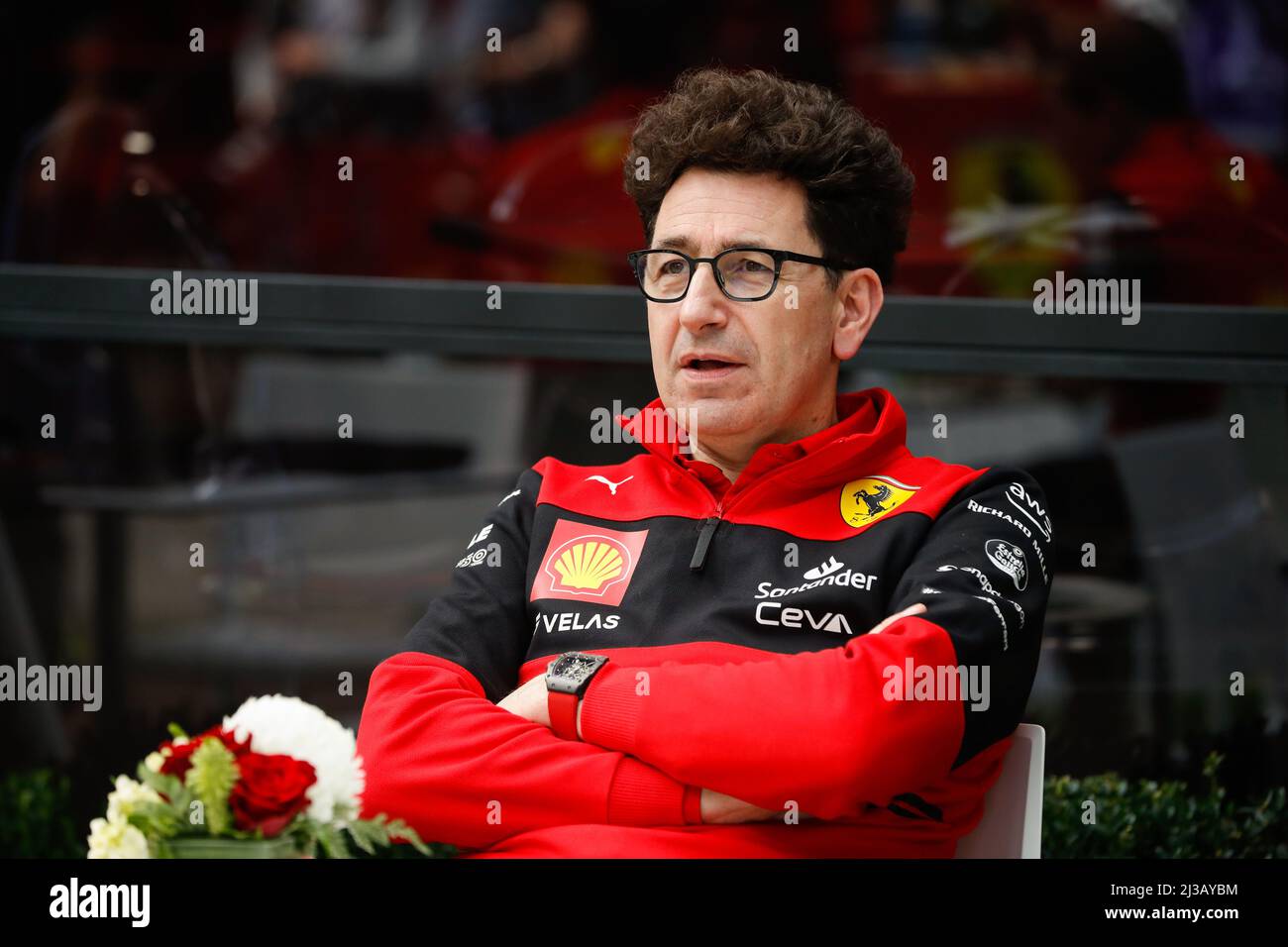 BINOTTO Mattia (ita), Managing Director of the Scuderia Ferrari, portrait during the Formula 1 ...