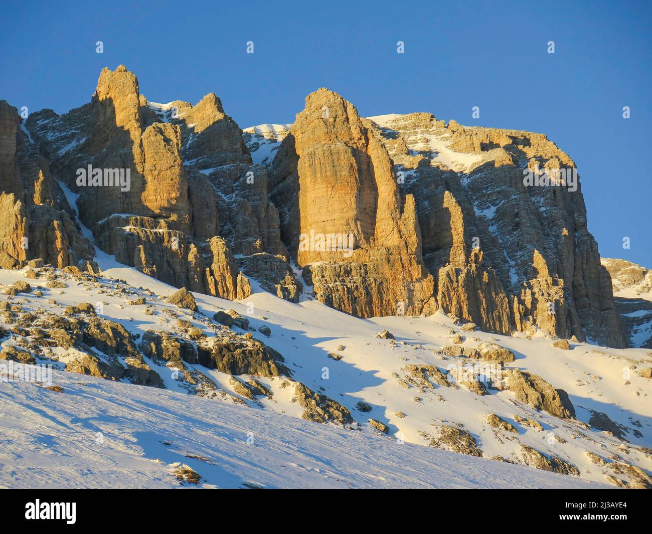 Sella group winter hi-res stock photography and images - Alamy