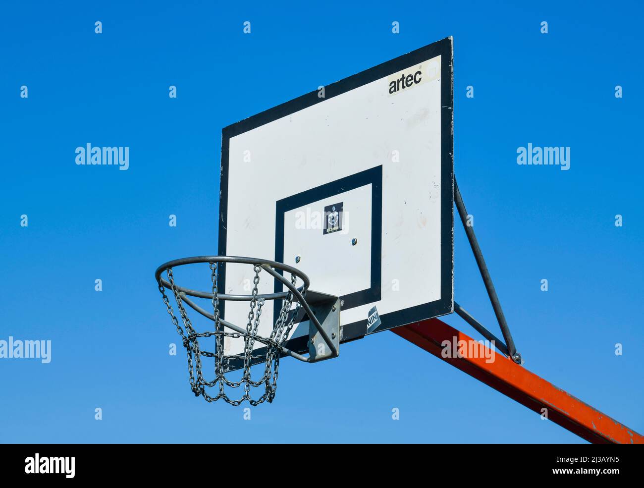 Basketball hoop Streetball Stock Photo - Alamy