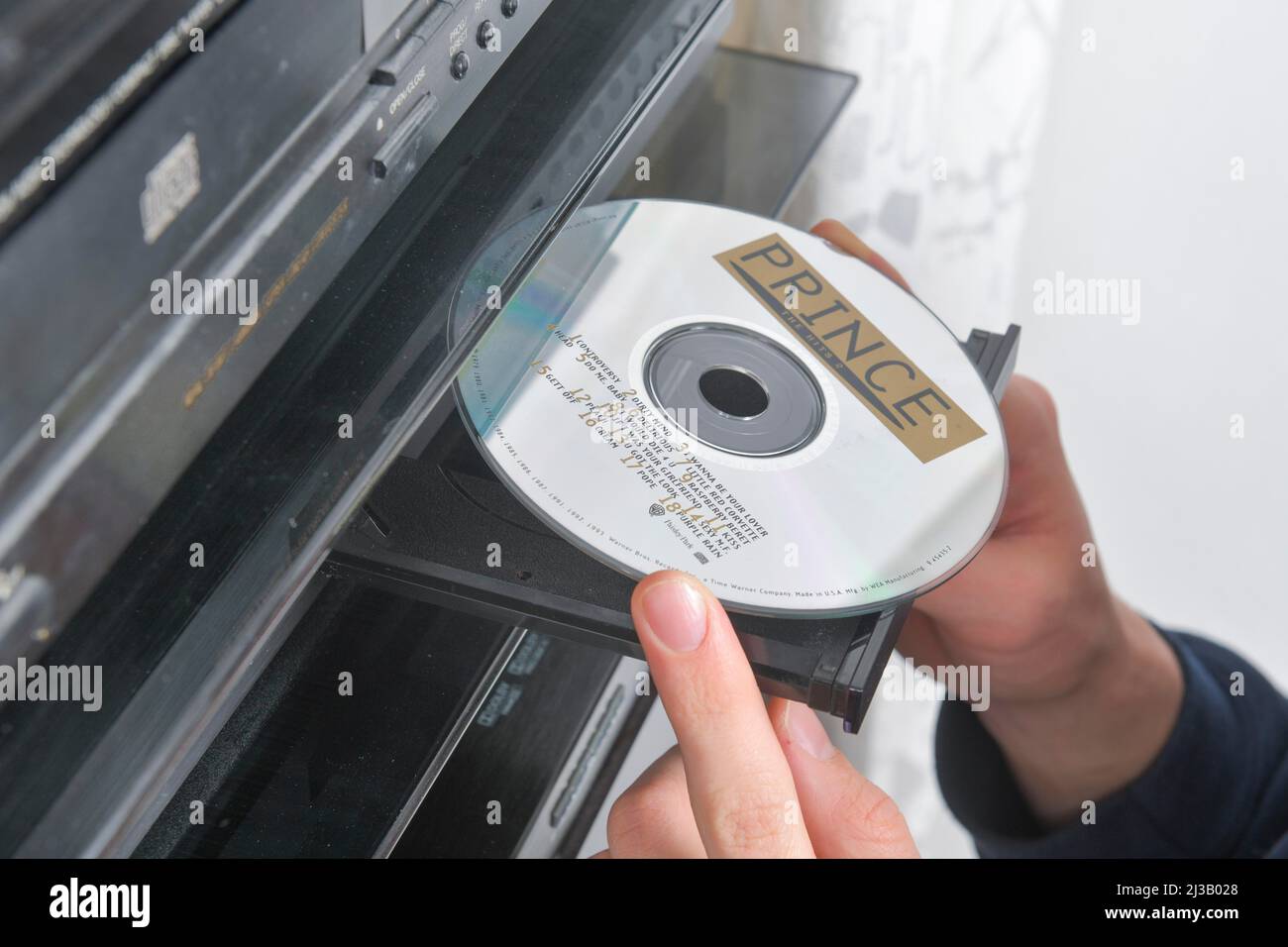 CD player, CD, music, symbol photo Stock Photo - Alamy