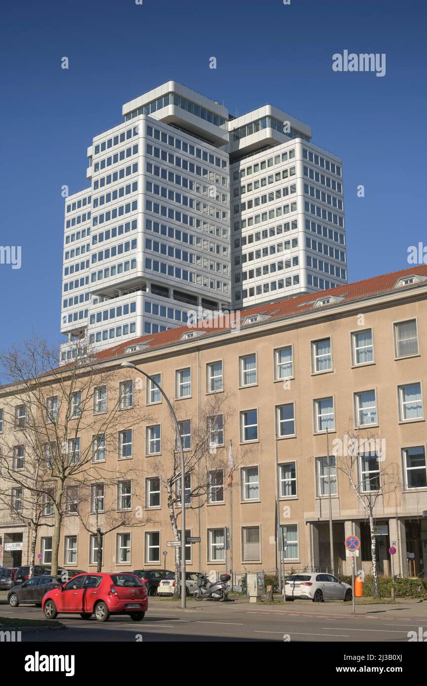 German Pension Insurance, Hohenzollerndamm, Wilmersdorf, Berlin ...