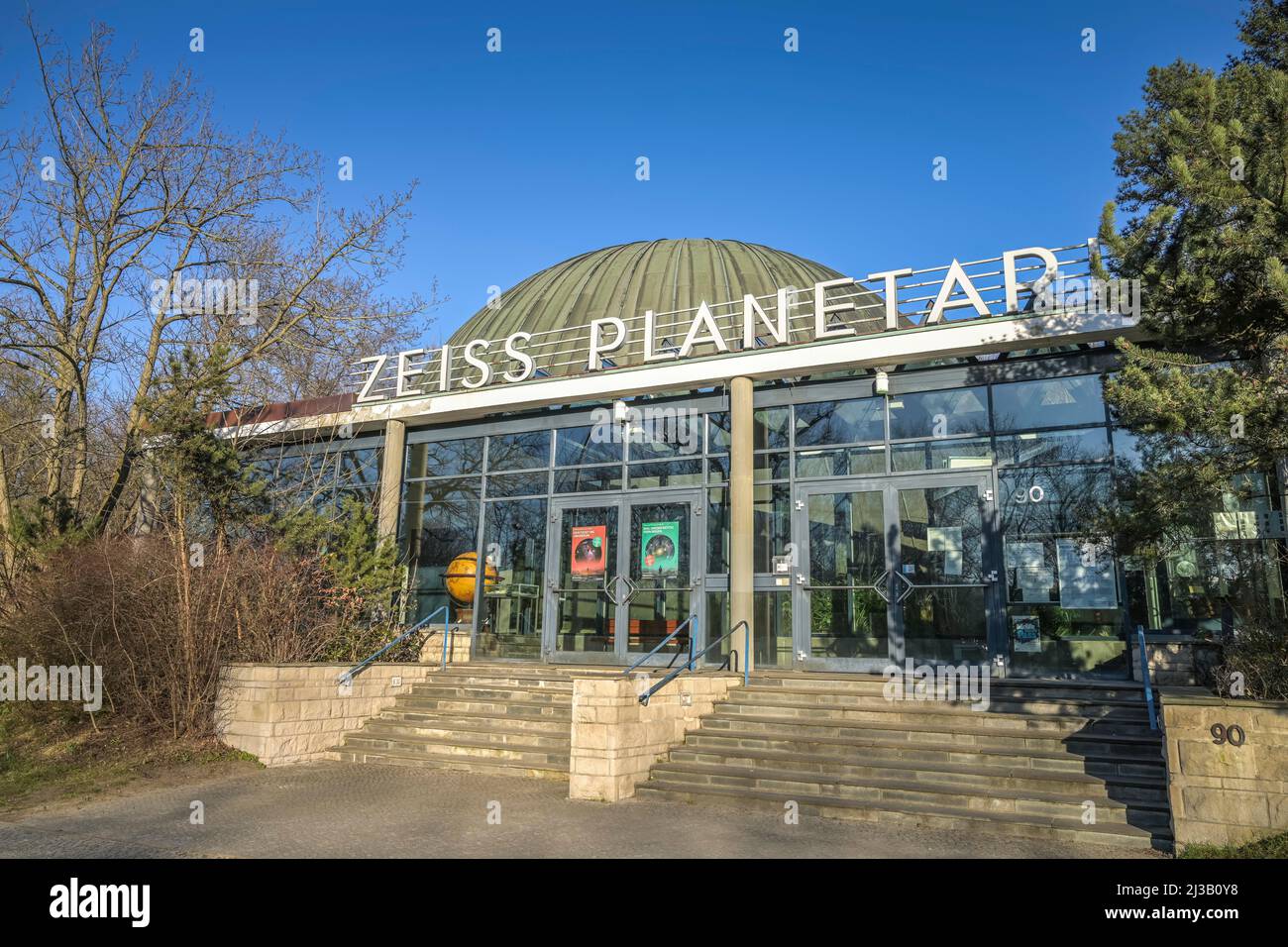 Zeiss Planetarium, Munsterdamm, Steglitz, Berlin, Germany Stock Photo ...
