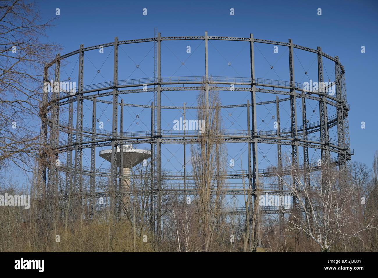 Gasometer, Marienpark, Lankwitzer Strasse, Mariendorf, Tempelhof ...