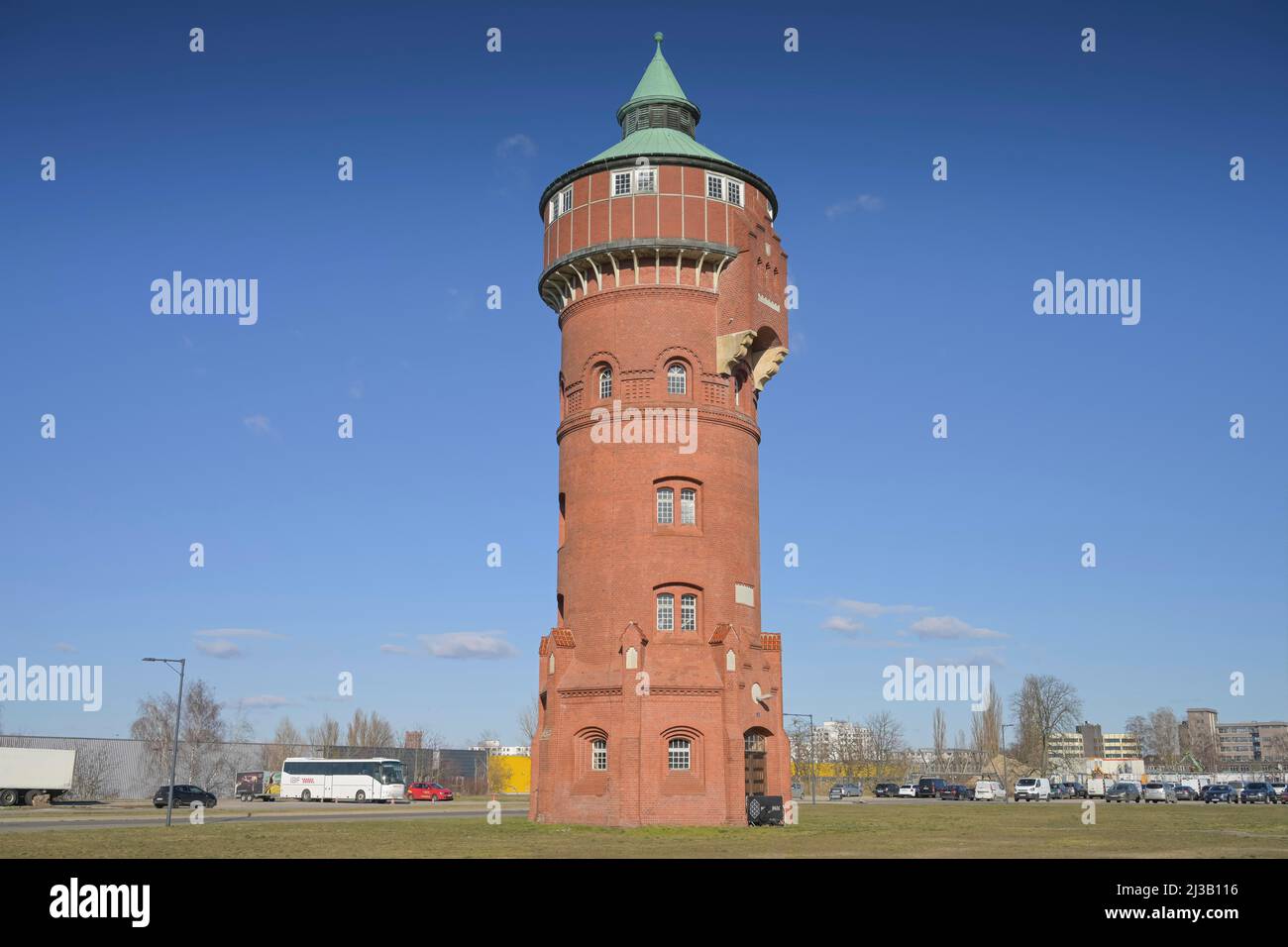 Old water tower, Marienpark, Lankwitzer Strasse, Mariendorf, Tempelhof ...