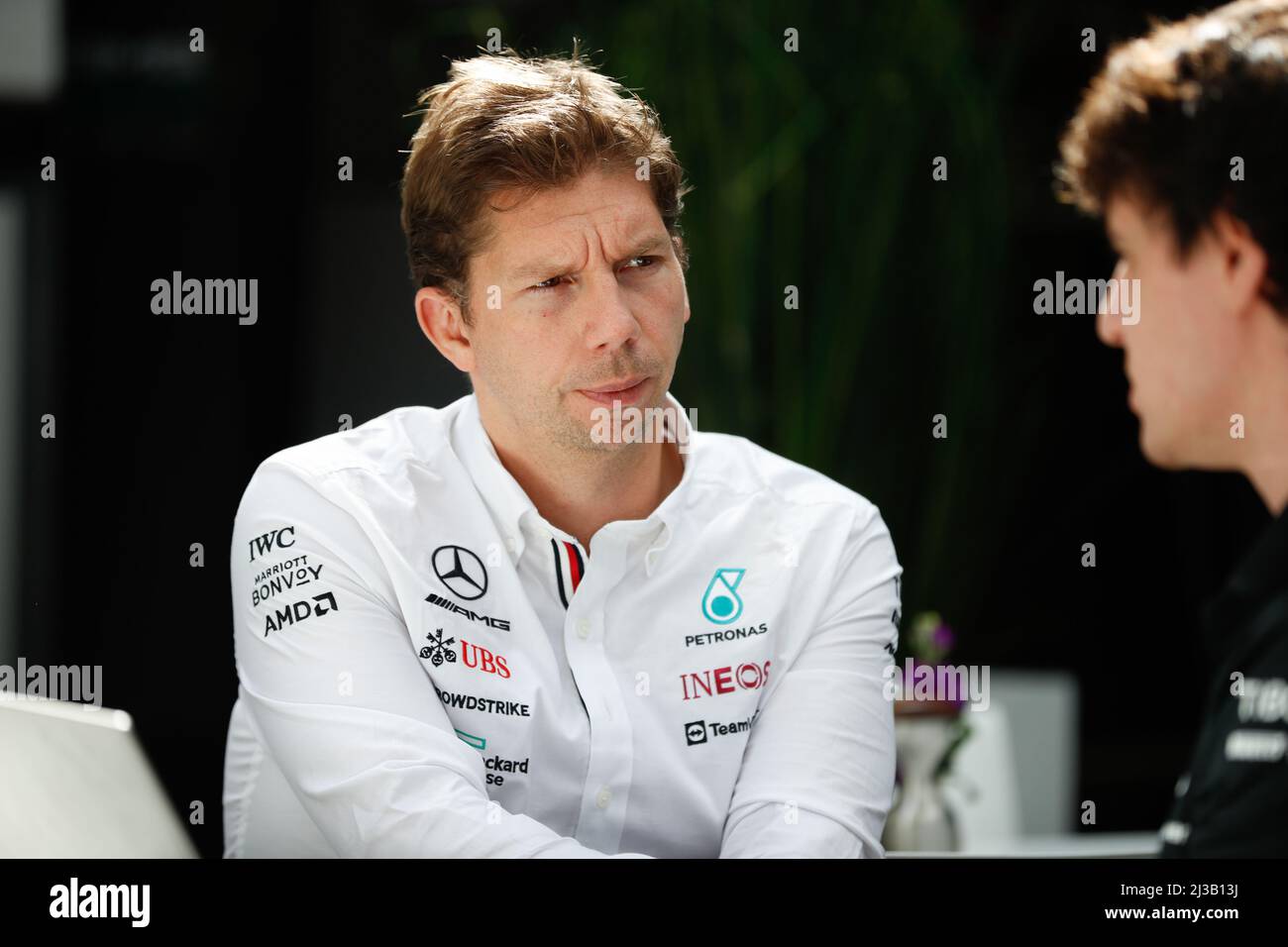 VOWLES James, Strategy Director, Mercedes AMG F1 Team, portrait during ...