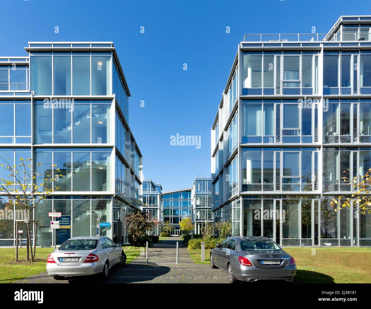 Rheinwerk I, office building, former Portland cement factory, Bonner ...