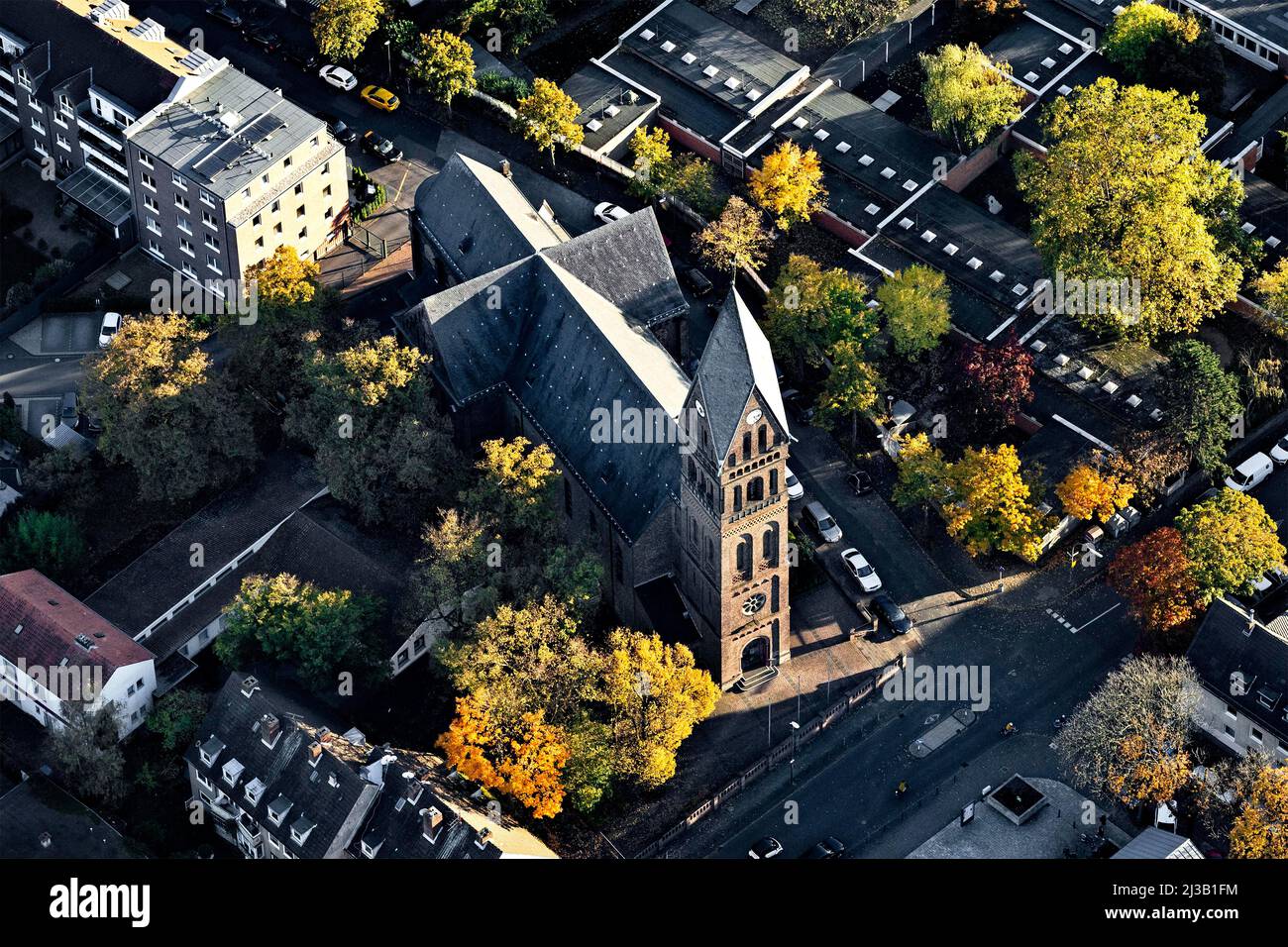 St. Rochus Catholic Church, Bickendorf, Cologne, Rhineland, North Rhine ...