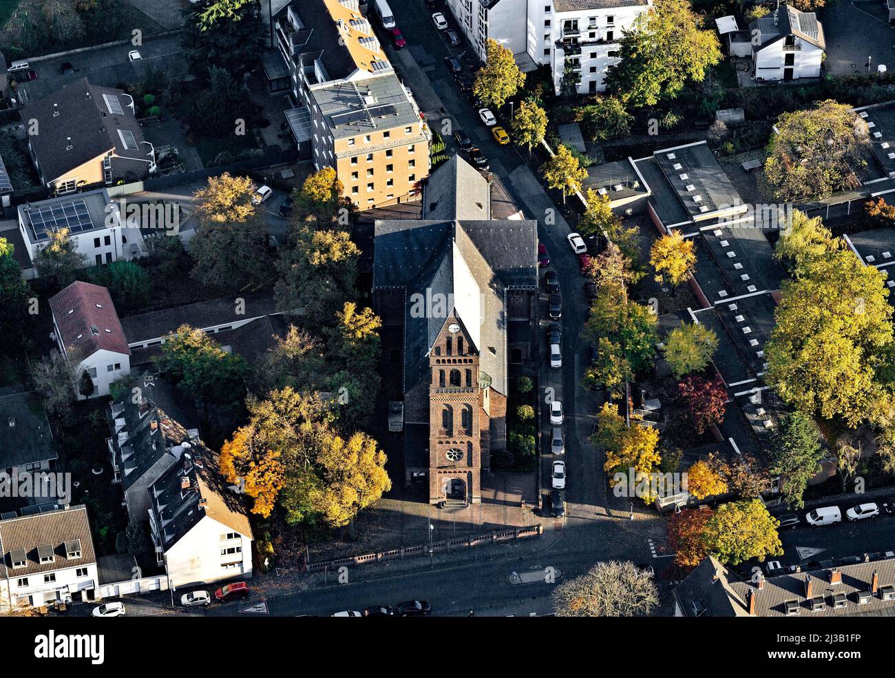 St. Rochus Catholic Church, Bickendorf, Cologne, Rhineland, North Rhine ...