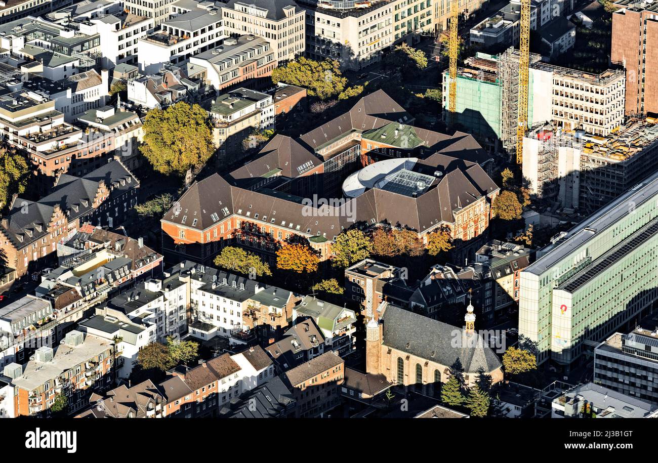 Residential high-rise Uni-Center and Cologne Justice Centre with ...