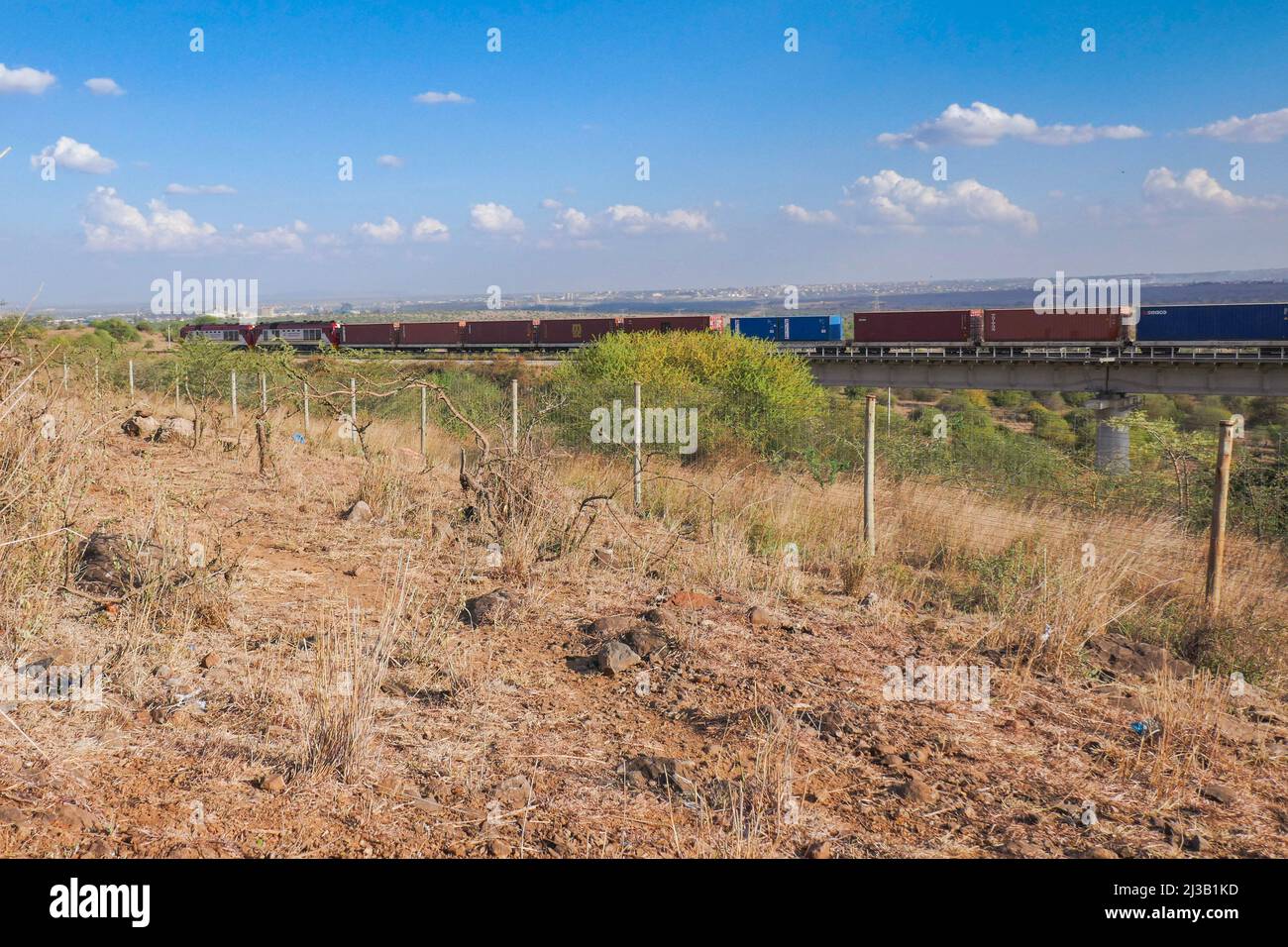 Kenya train standard gauge hi-res stock photography and images - Alamy