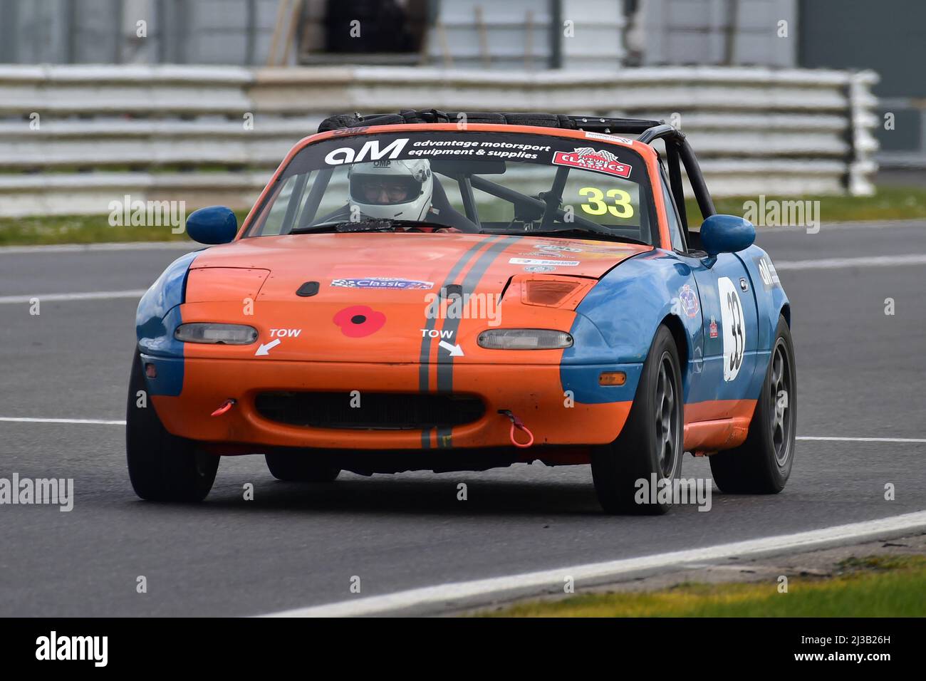 Stephen Robinson, Sam Moody, Mazda MX5 Mk1, Advantage Motorsport Future ...