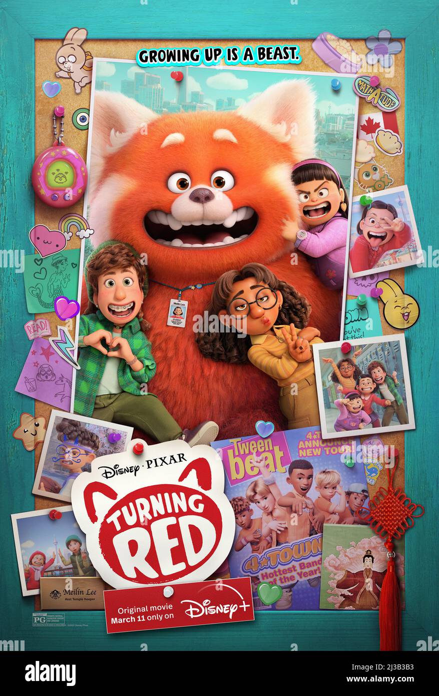 TURNING RED (2022), directed by DOMEE SHI. Credit: Pixar Animation ...