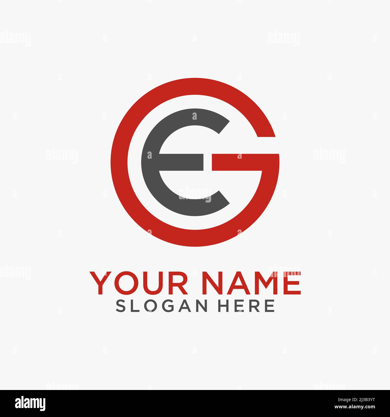 EG letter logo design Stock Vector Image & Art - Alamy
