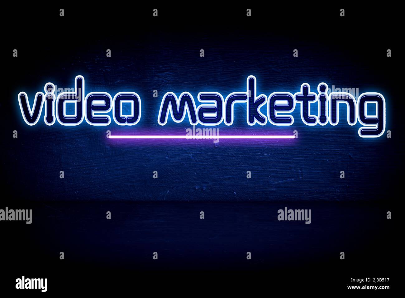 Marketing fluorescent neon tube sign hi-res stock photography and ...