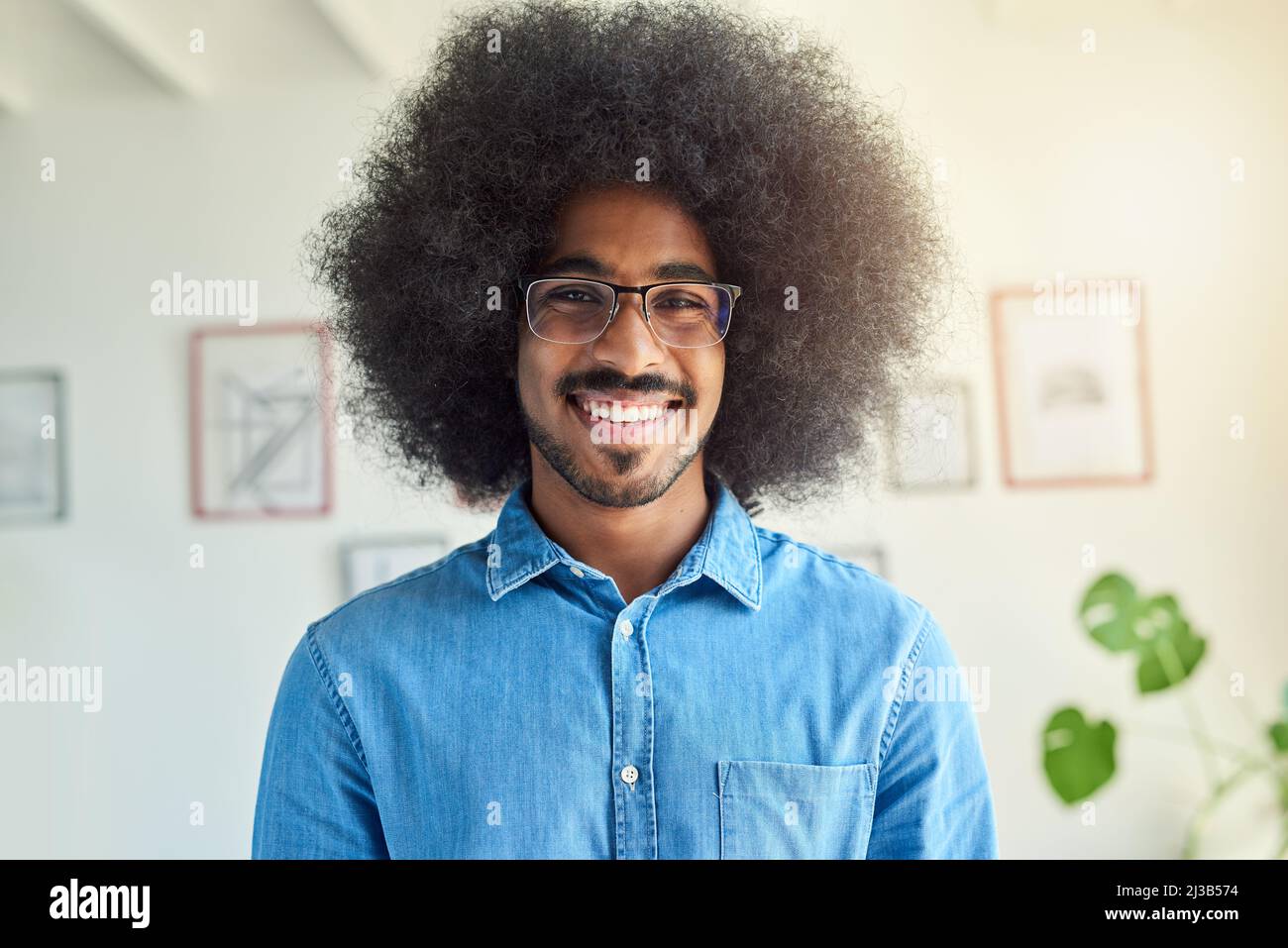 I was born to design. Cropped portrait of a handsome young male ...