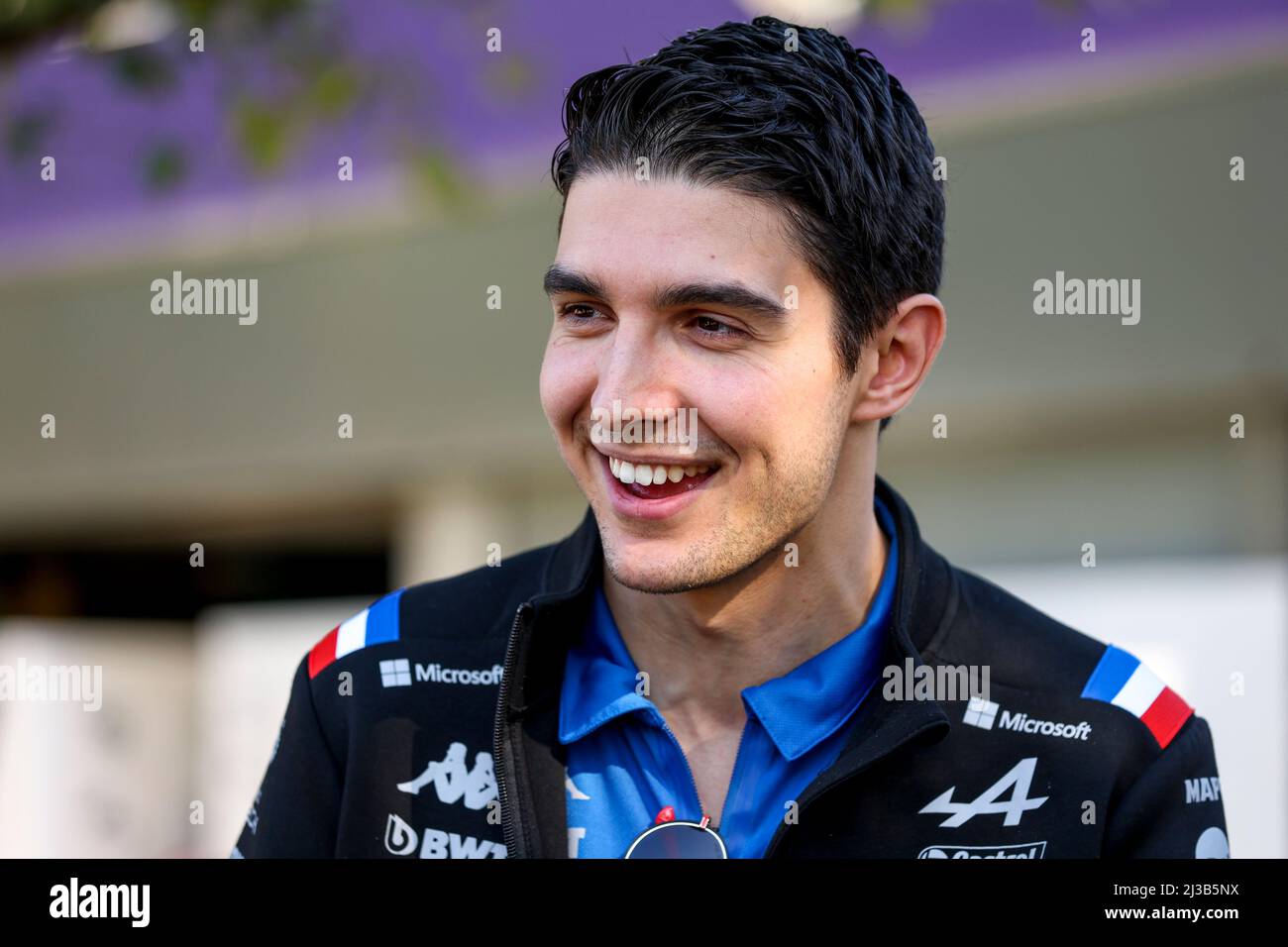 Melbourne, Australia, 07/04/2022, OCON Esteban (fra), Alpine F1 Team A522, portrait during the ...