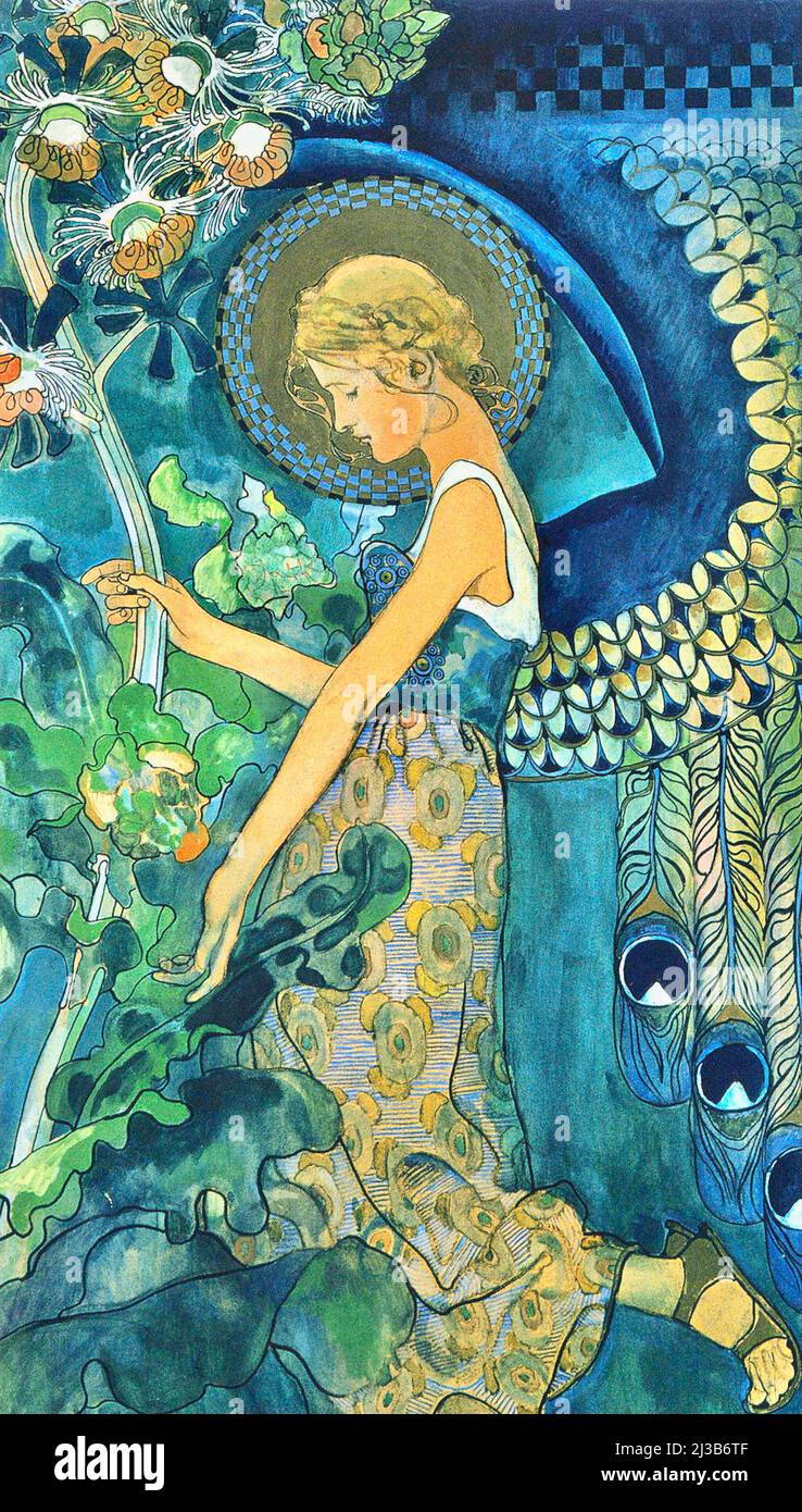 Kazimierz Sichulski - Angel - 1911 Stock Photo - Alamy