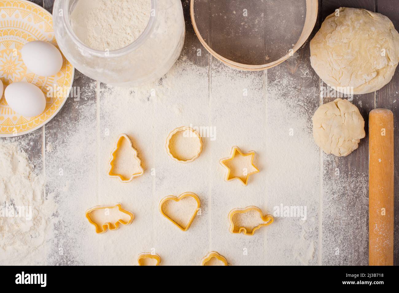 Preparation of cookies hi-res stock photography and images - Alamy