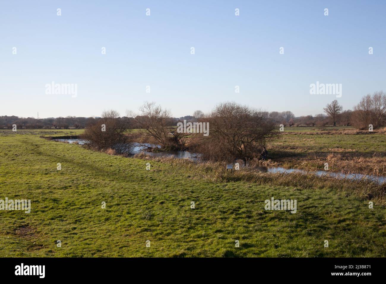 The River Frome in Wool, Dorset in the UK Stock Photo - Alamy