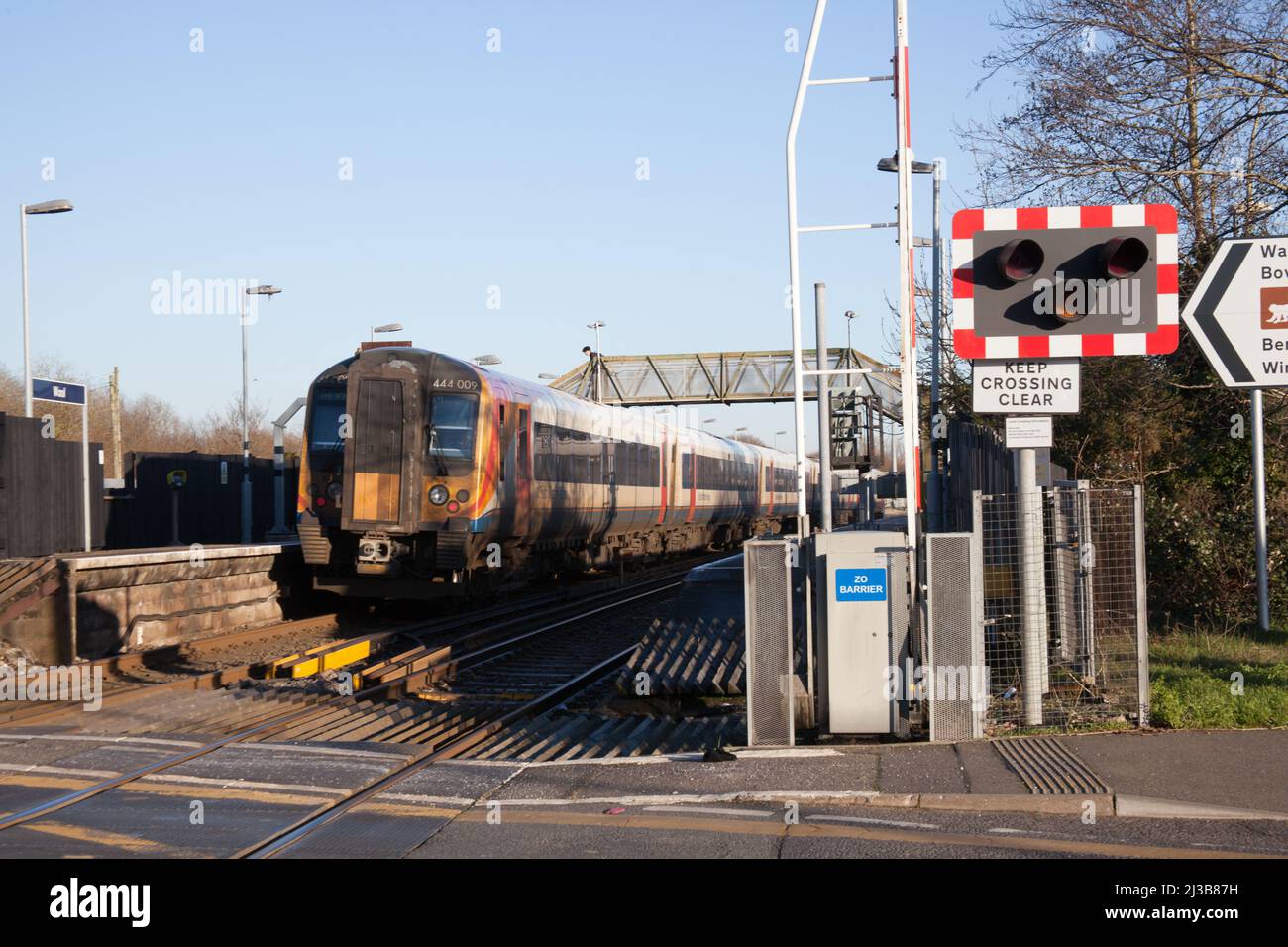 Wool Train Station in Dorset in the UK Stock Photo - Alamy