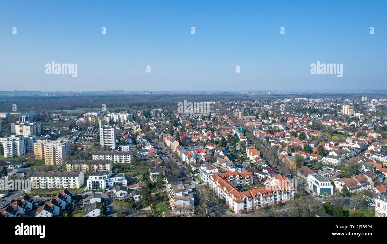 Aerial view hesse garden hi-res stock photography and images - Alamy