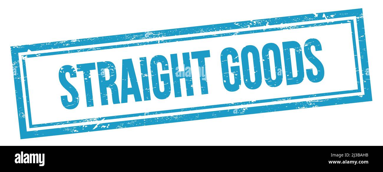 Straight goods stamp hi-res stock photography and images - Alamy