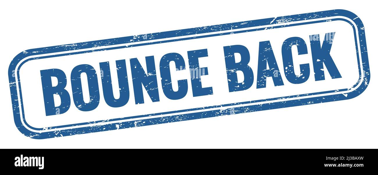 Bounce back stamp hi-res stock photography and images - Alamy