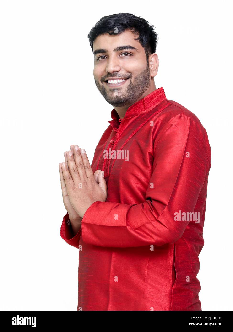 Namaste man hi-res stock photography and images - Alamy